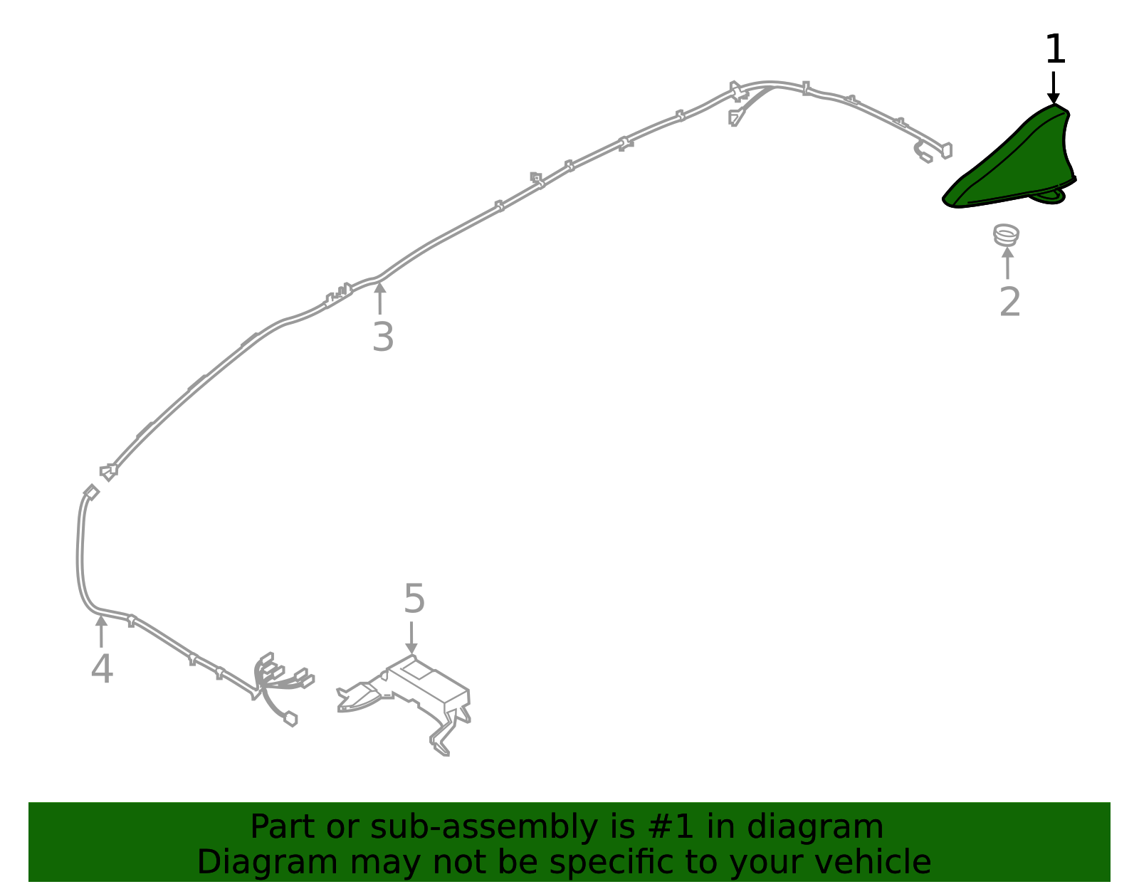 96210-J3300-YG7 - High-Quality Radio Antenna Assembly for 2019-2021 ...