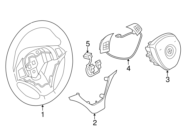 32306877853 - 2014-2018 BMW Steering Wheel (32-30-6-877-853) | BMW of ...