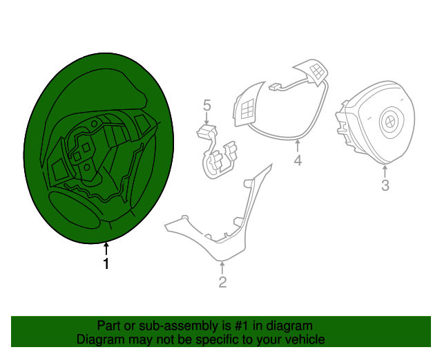 32306877853 - 2014-2018 BMW Steering Wheel (32-30-6-877-853) | BMW of ...