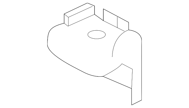2016-2021 Hyundai Tucson Outer Bracket 86633-D3100 | QuirkParts