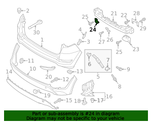 2016-2021 Hyundai Tucson Outer Bracket 86637-D3100 | OEM Parts Online