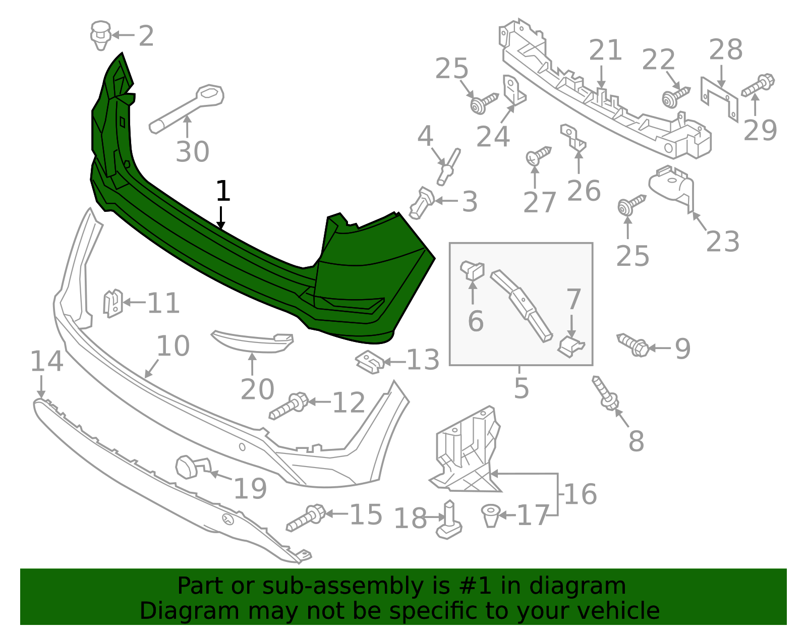 2016-2018 Hyundai Tucson Lower Cover 86512-D3000 | OEM Parts Online