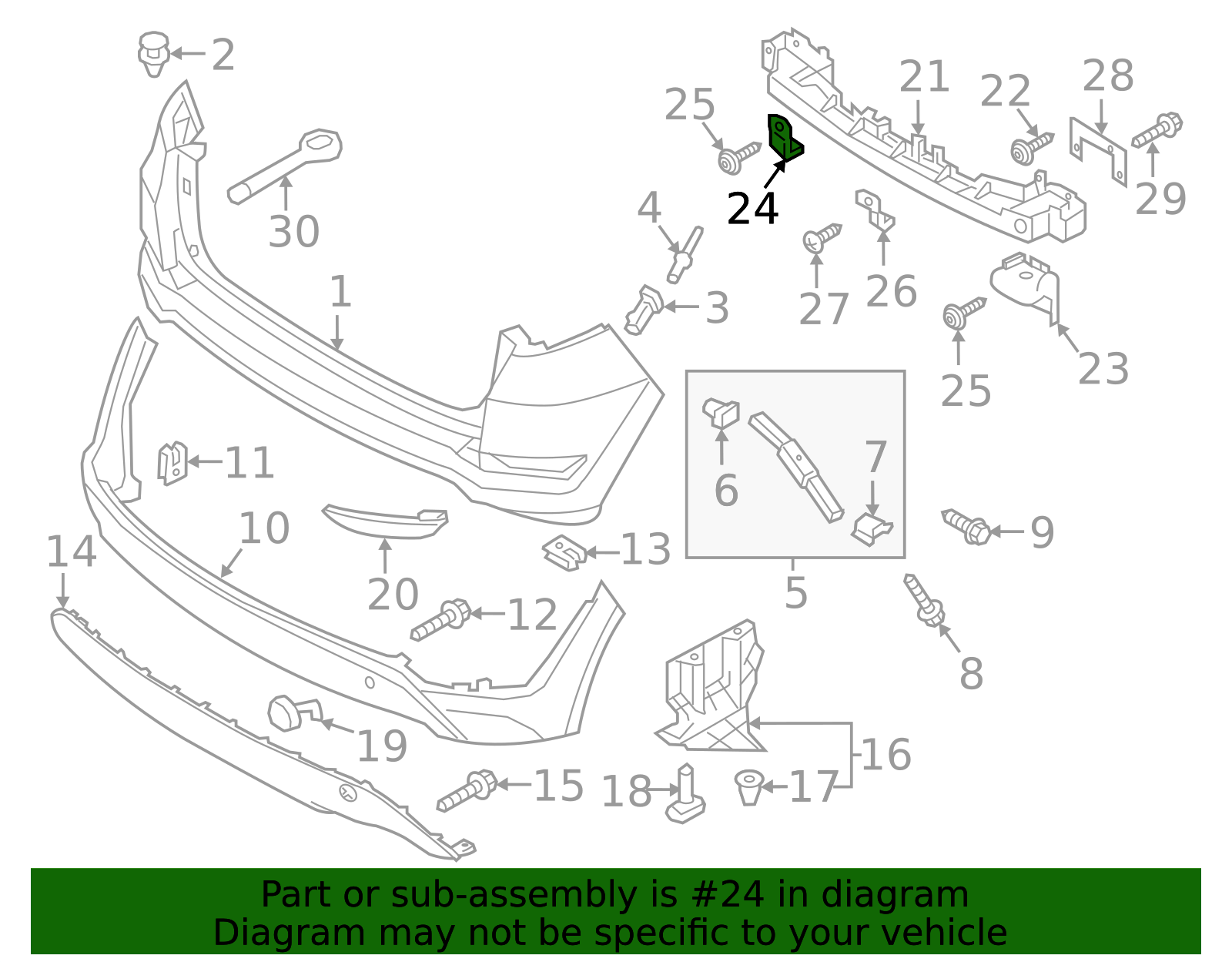 86637-D3100 - Outer Bracket | World OEM Parts Hyundai