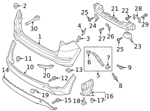 2016-2018 Hyundai Tucson Lower Bracket 86556-D3000 | OEM Parts Online