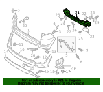 2016-2021 Hyundai Tucson Impact Bar 86631-D3100 | QuirkParts