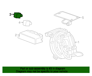 13552625 - Restraints Control Module 2023-2024 GM | AutoNationParts.com