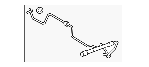 Genuine BMW 32-41-6-781-958 | Power Steering Return Hose | FREE ...