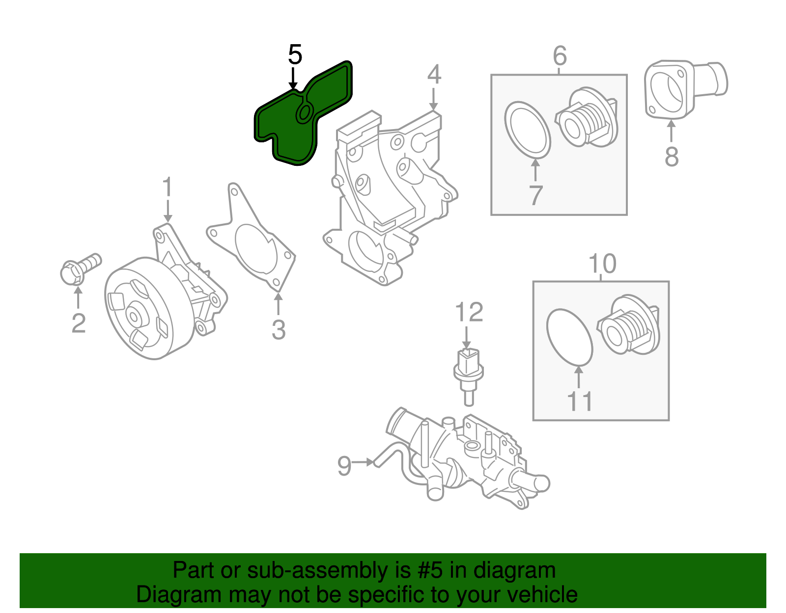 2007-2025 Nissan Gasket 13050-ET00B | Ziegler Nissan of Orland Park