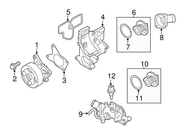 2013-2022 Nissan Control Valve 21230-3RC1A | TascaParts.com