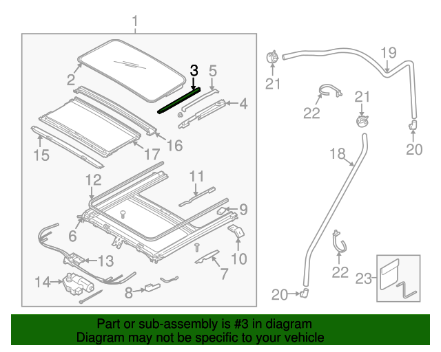 81662-2F000 - Side Cover 2004-2009 Kia | Kia.Parts Store