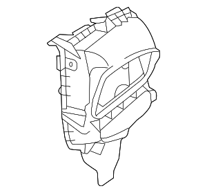 166-830-00-40 - Intake Case 2012-2019 Mercedes-Benz | Mercedes-Benz USA ...