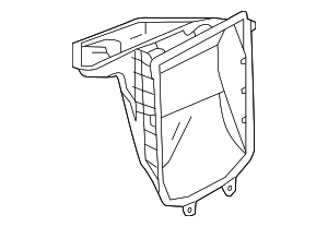 166-830-00-53 - Intake Case 2012-2019 Mercedes-Benz | Mercedes-Benz USA ...