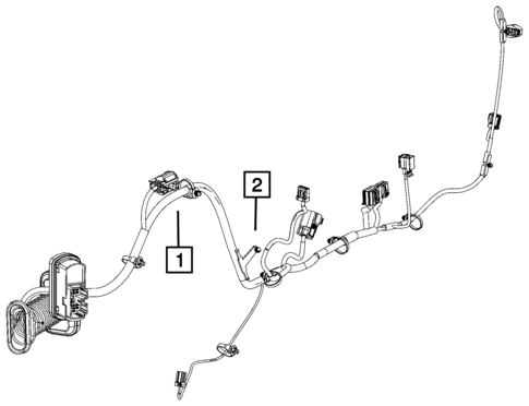 Wiring-Body and Accessories for 2013 Fiat 500 | Mopar Parts