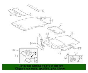 1998-2010 Lexus Map Lamp Bulb 90981-12005 | OEM Parts Online