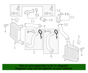 2011-2022 Porsche Lower Press Tube O-Ring N-905-216-04 | Porsche Marin