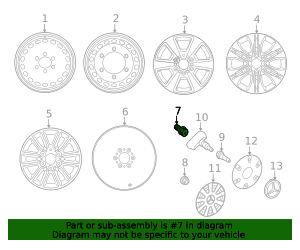 906-990-00-07 - Wheel Bolt 2010-2023 Mercedes-Benz | MB Parts Express