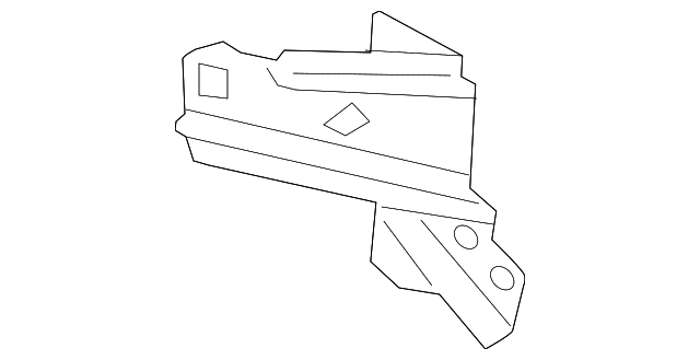 2018-2022 Toyota C-HR Front Bracket 53835-10040 | Toyota Parts