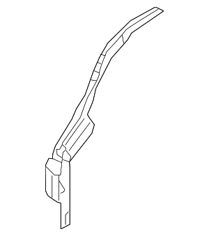 Genuine OEM Upper Rail Plate Part# 53706-47020 Fits 2018-2024 Toyota ...