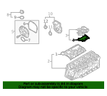 2013-2025 Volkswagen Engine Crankcase Vent Valve Seal 06K-103-484-B ...