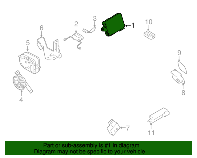 LR099141 - Control Module 2018-2021 Land Rover | Land Leaping Genuine ...