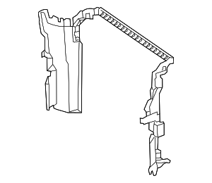 231-505-13-30 - Radiator Shutter Assembly 2013-2016 Mercedes-Benz SL ...