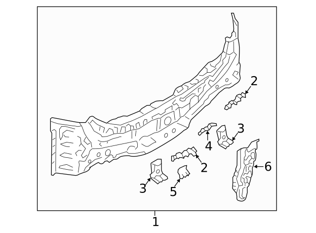 2019-2023 Mazda 3 Rear Body Panel bdyd7075z | TascaParts.com