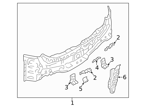 Rear Body for 2019 Mazda 3 | RealMazdaParts.com