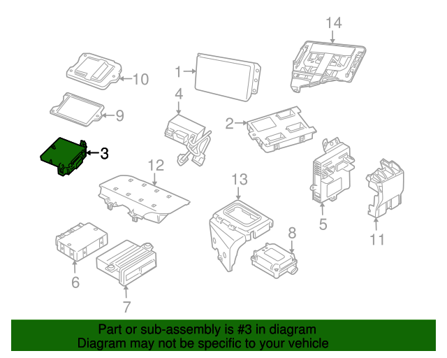 2005-2013 Porsche Control Module 997-610-107-04 | Gaudin Porsche Parts