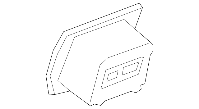 2020-2022 GM Driver Side Outside Rearview Mirror Gasket 84944452 ...