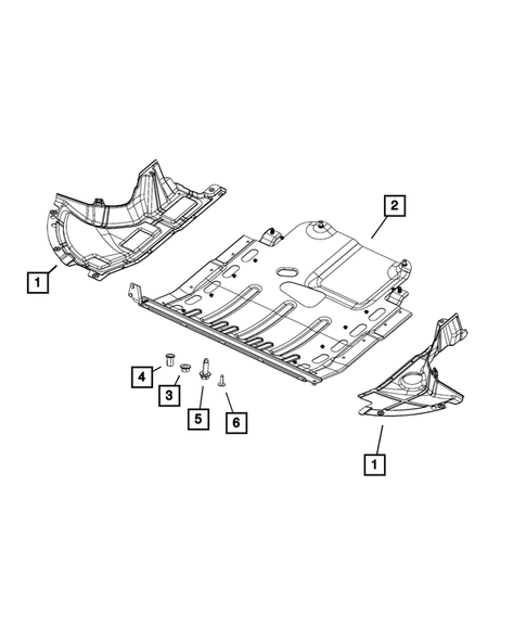 Under Body Protection for 2014 Ram ProMaster 3500 | My Mopar Parts