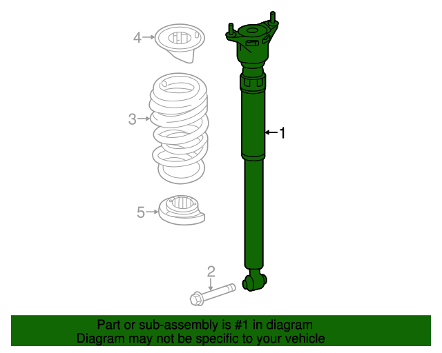 176-320-19-31 - Shock Absorber 2014-2019 Mercedes-Benz | Mercedes-Benz ...
