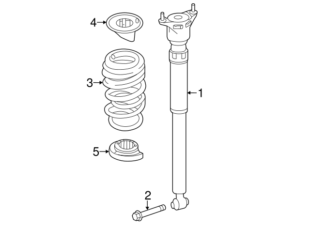 176-320-19-31 - Shock Absorber 2014-2019 Mercedes-Benz | Mercedes-Benz ...