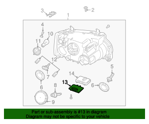 2006-2009 Land Rover Range Rover Module YWC500480 | JaguarParts.com