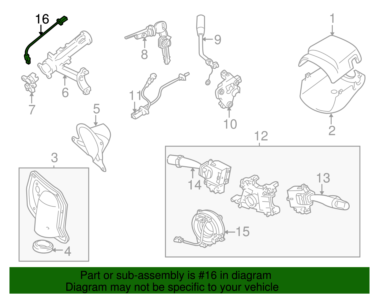 2004-2024 Toyota Automatic Transmission Control Solenoid 35290-34010 ...