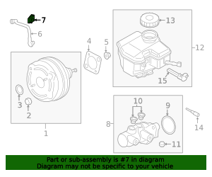 Genuine BMW 34-30-6-878-178 | Vacuum Hose Grommet | FREE Shipping on ...