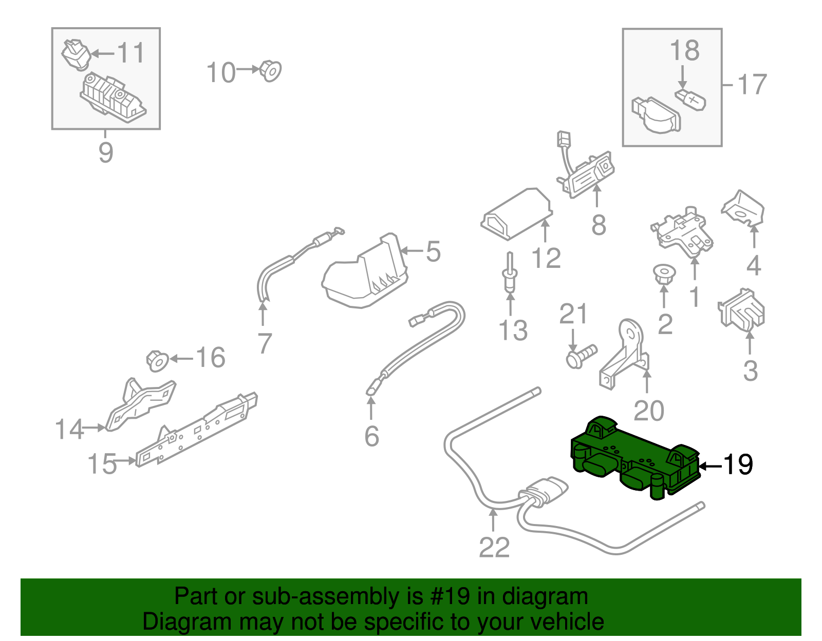 2012-2018 Audi Control Box 3AA-962-243-D | Audi USA Parts