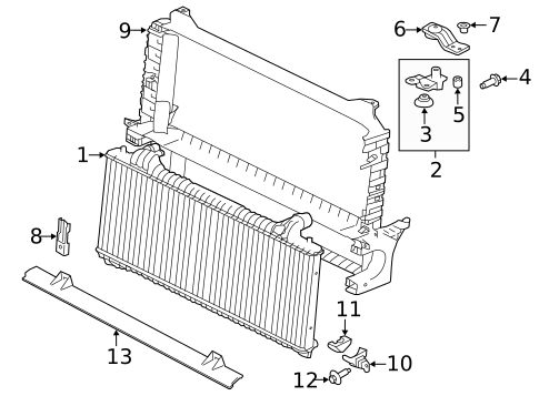 Radiator & Components for 2020 Jaguar XE | Haper Jaguar Parts