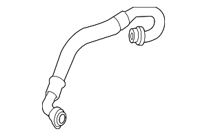 204-270-14-96 - Oil Line 2008-2012 Mercedes-Benz C 63 AMG® | Mercedes ...