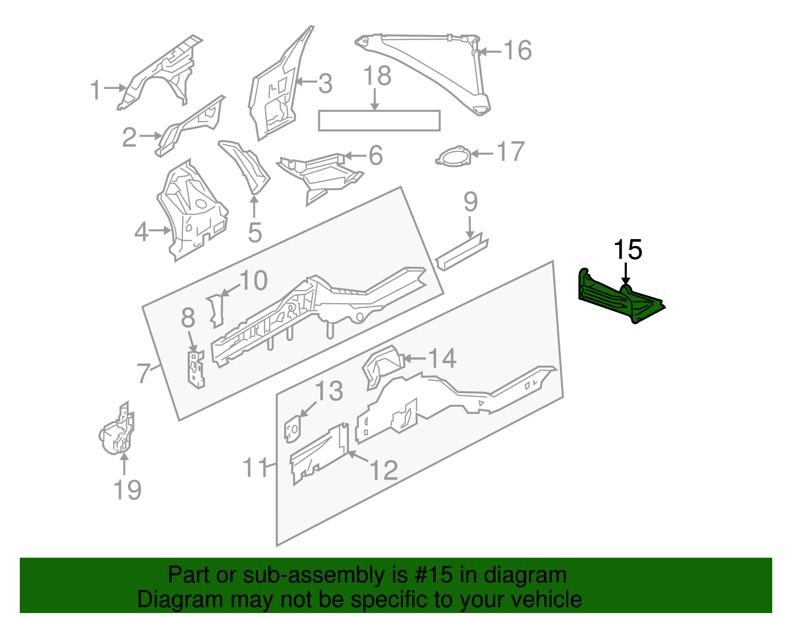67407-1EA0A - Outrigger 2009-2025 Nissan | Nissan Parts & Accessories ...