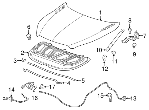 Hood & Components for 2019 Buick Envision | GMPartsDirect.com