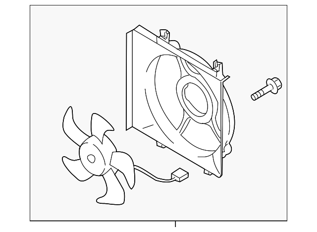 2008-2013 Subaru OEM NEW 2008-2013 Subaru Forester Impreza STI WRX Fan ...