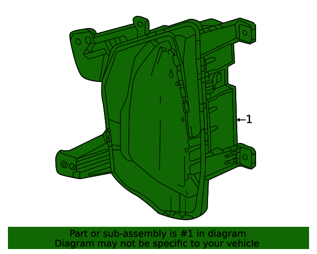 2022-2023 Chevrolet Equinox Fog Lamp Assembly 85107677 | GMPartsDirect.com