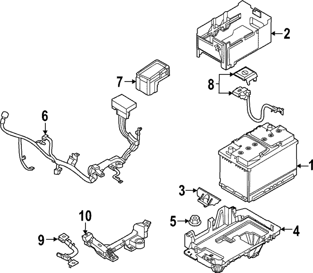 37112-P1700 - Insulator 2023-2025 Kia Sportage | Kia.Parts Store
