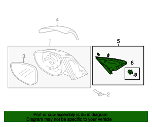 2011-2014 Mazda 2 Sail Panel - Driver's Side (LH) D651-69-16YC ...