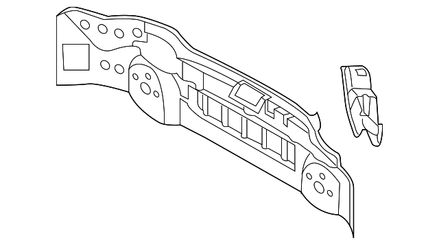 41347176705 - 2003-2008 BMW Z4 Panel Below Lid (41-34-7-176-705) | BMW ...