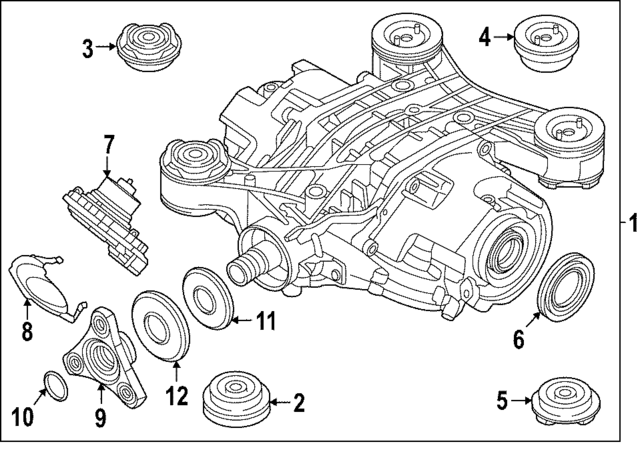 2022-2024 Audi RS3 Flange Seal 08E-525-275 | TascaParts.com