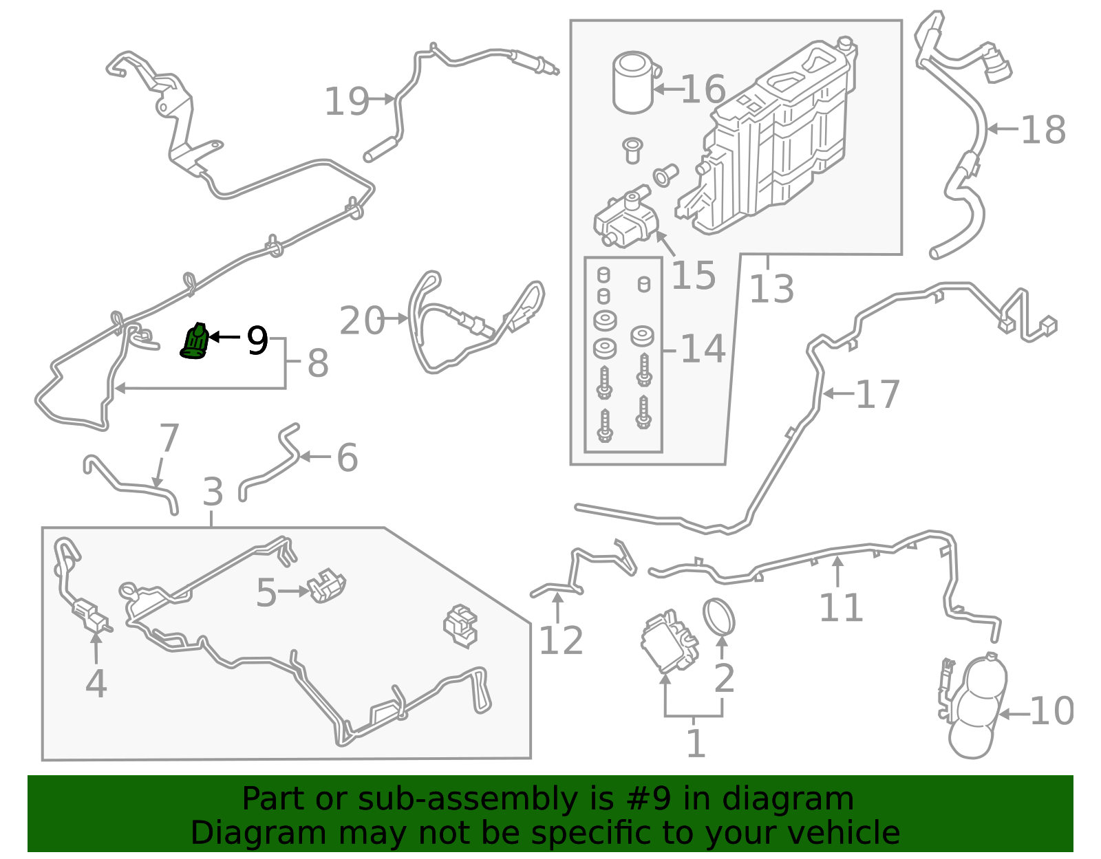 2012-2024 Porsche Valve 9A7-906-283 | Sunset Porsche Parts