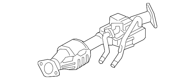 2017-2022 Hyundai Ioniq Converter & Pipe 28601-G2120 | OEM Parts Online