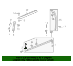 2003-2015 GM Multi-Purpose Retainer 25648693 GM | GMPartsDirect.com