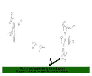 86848-01A11 - Extension 1998-2000 Nissan Frontier | Nissan Parts ...